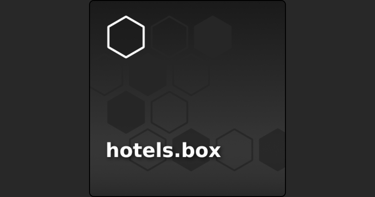 hotels.box - Profile | .box
